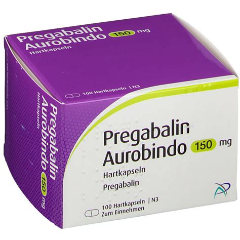 Pregabalin Aurobindo 150 Mg 100 St Mit Dem E Rezept Kaufen Shop Apotheke