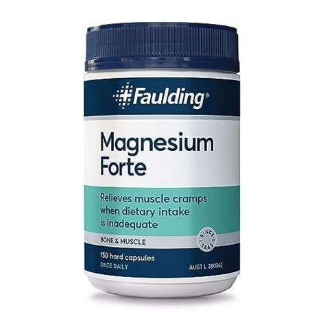 Faulding Magnesium Forte 150 Capsules Taylors Pharmacy