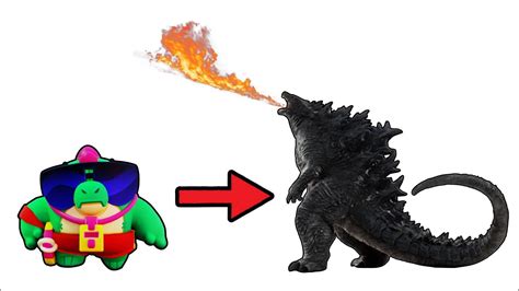 세계 최강 고질라가 된 버즈 이야기 [브롤스타즈] Youtube