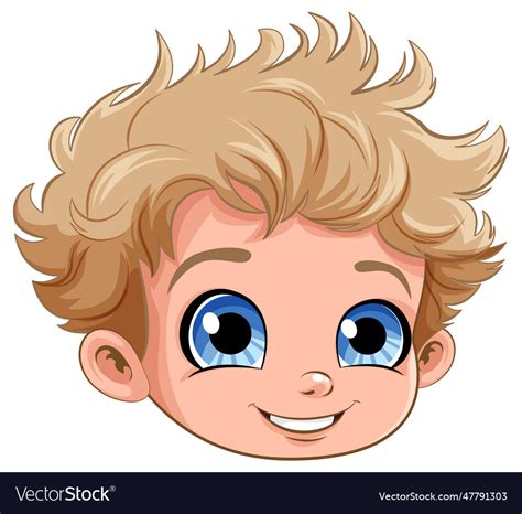 Blonde Hair Blue Eyes Clipart