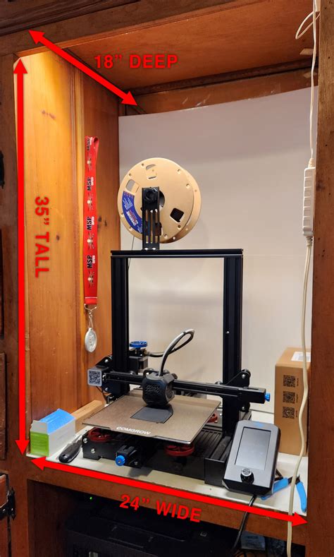 Is This 3d Printer Cubby Big Enough For A Bambu R Bambulab