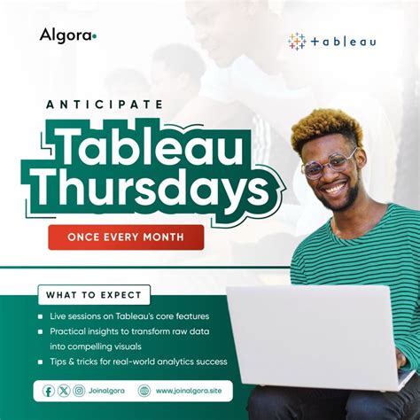 tableauthursdays dataanalytics datavisualization learntableau… algora
