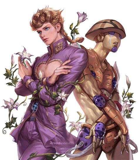 Kdash Giorno Giovanna Gold Experience Jojo No Kimyou Na Bouken Vento Aureo White Lily