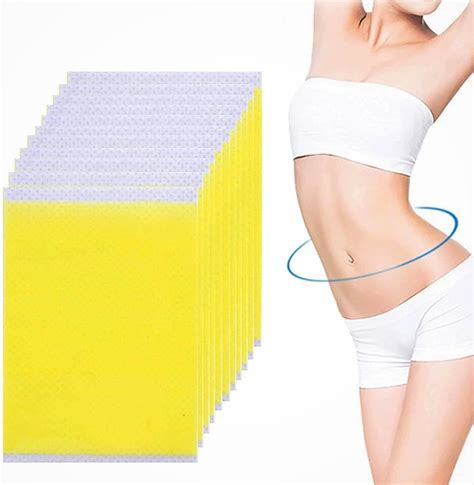 100pcs Belly Button Patch Natural Plant Abdomen Navel