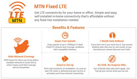 Mtn Fixed Lte
