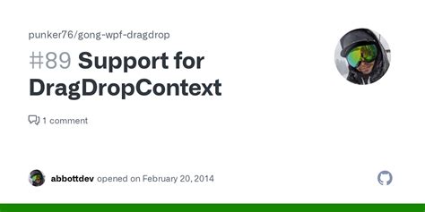 Support For Dragdropcontext · Issue 89 · Punker76gong Wpf Dragdrop