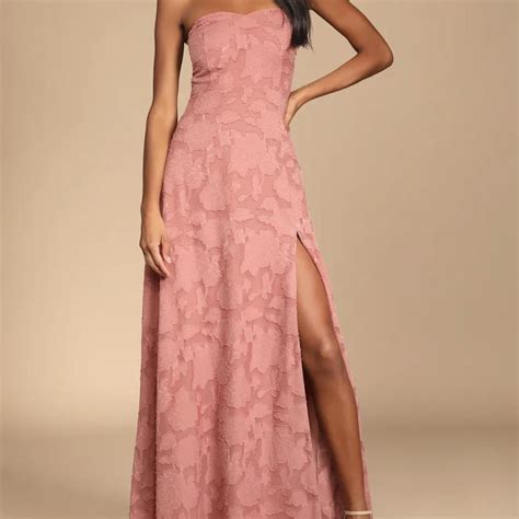 Garden Of Romance Rusty Rose Floral Burnout Depop