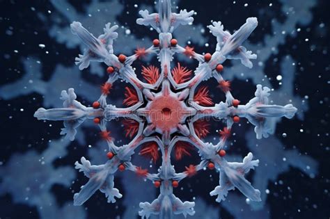 Illustration Of Abstract Fractal For Creative Design Looks Like