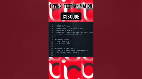Typing Text Animation Using Only Html And Css Htmlcss Webdesign Spotify Youtube