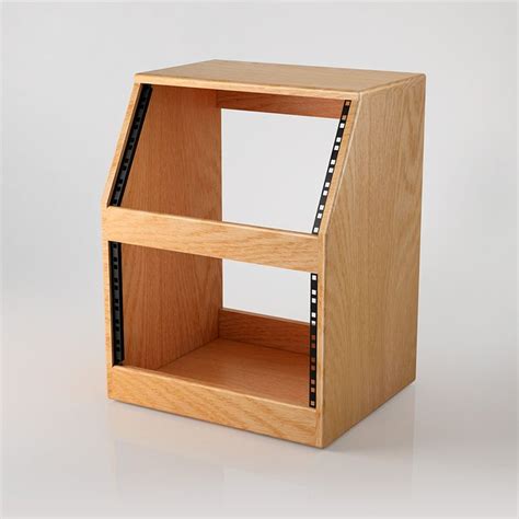 Split Rack Studioracks Wood Veneer Furniture Glides Recording