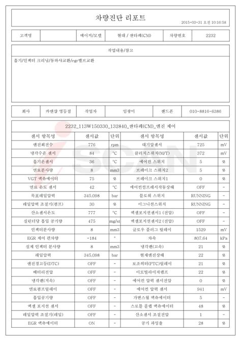 익산 카맨샵 영등점익산카센타익산카센터 싼타페 Cm 디젤 커먼레일 Crdi R엔진엔진부조진동백연 디젤흡기크리닝인젝터크리닝egr밸브벨브 교환 네이버 블로그