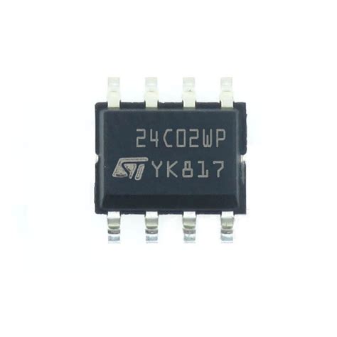 m24c02 eeprom serial i2c 2k位256x8 3 3v 5v 8 pin所以n t r m24c02 wmn6tp