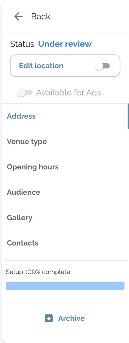 How To Update A Location