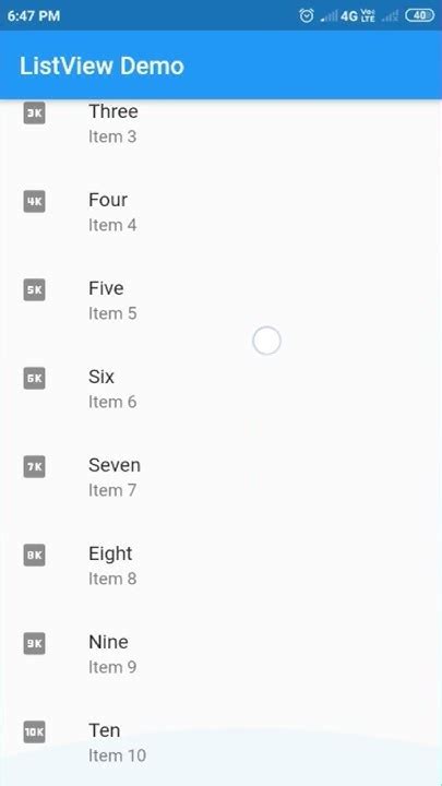 How To Implement Listview In Flutter Listview Flutter Coding Youtube