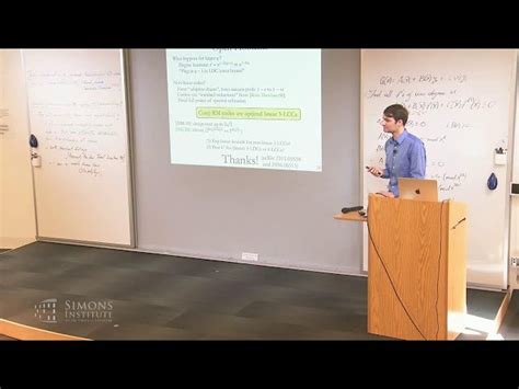 Free Video An Exponential Lower Bound For Linear 3 Query Locally