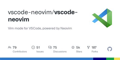 Github Vscode Neovim Vscode Neovim Vim Mode For Vscode Powered By Neovim