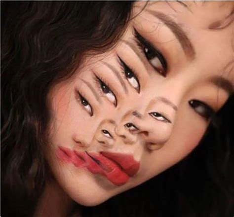 دختر هزار چهره معروف در اینستاگرام کره ای عکس