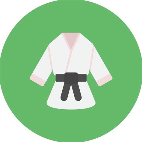 Premium Vector Kimono Flat Illustration
