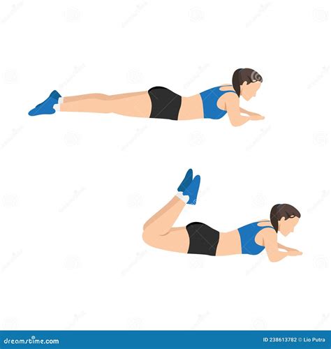 Hamstring Exercise Curl Stock Illustrations 33 Hamstring Exercise Curl Stock Illustrations