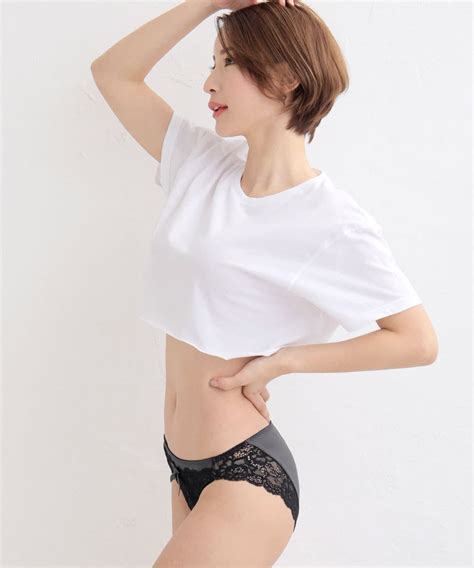 블랙 레이스 기간 팬티 Black lace Panties Lace