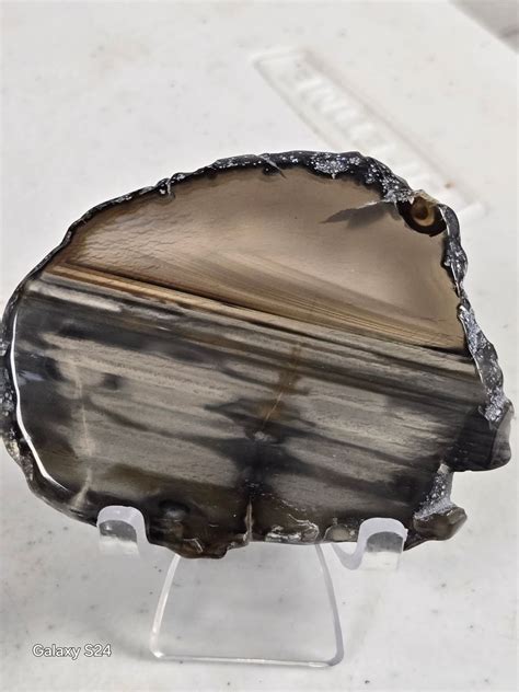 Natural Agate Slice L