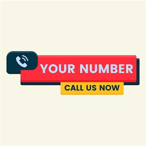 Premium Vector Call Us Now Button Vector With Call Icon