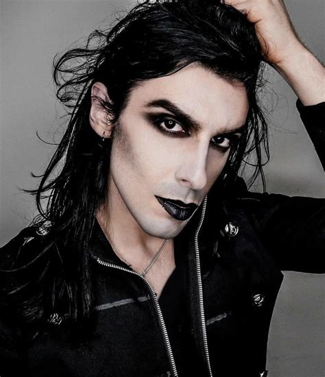 Goth Makeup Tutorial Men