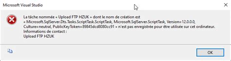 Problem With An Ssis Script Task In Visual Studio Microsoft Qanda