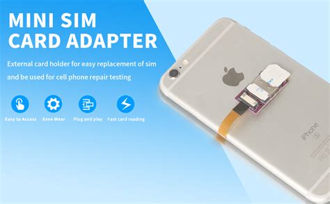 Cell Phone Sim Card Insertion Slot Extension Cable Cpe