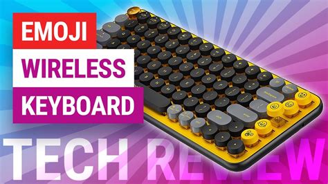 Logitech POP Keys Blast Wireless Mechanical Keyboard With Customisable Emoji Keys Review Car