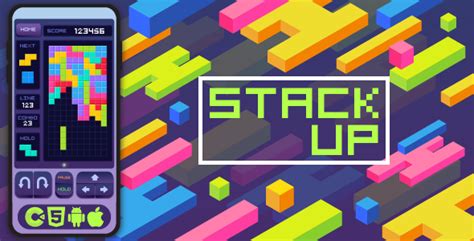 Stack Up Reverse Block Game Html5 Construct 3 Graphicfort
