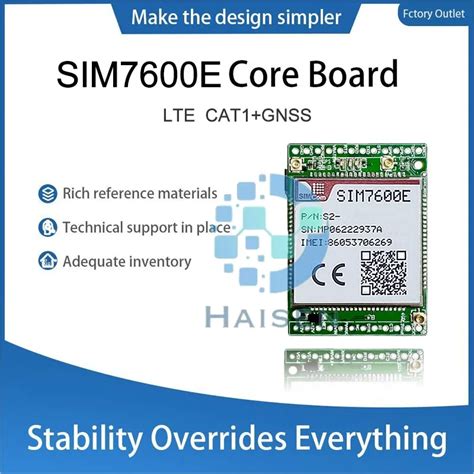 Haisen Simcom Sim7600e Core Board Lte Cat1voicegnss