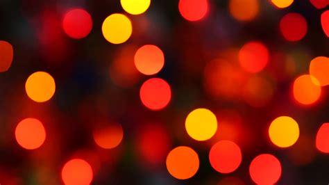 Bokeh Particle Circles Background Colorful Blinking Lights Particles Background Red Bokeh