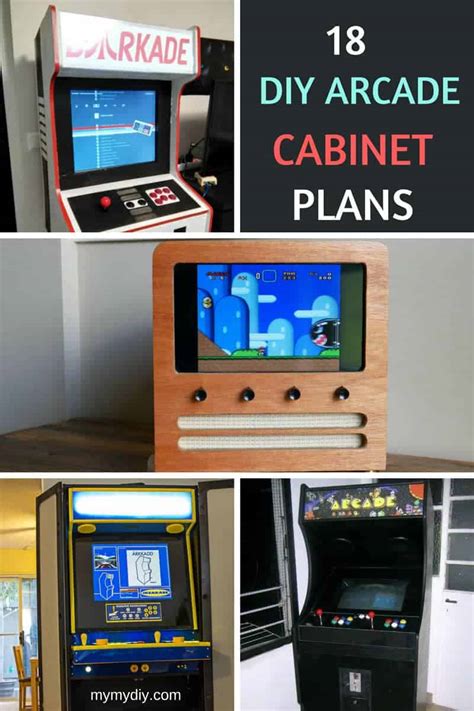 19 Fantastic Diy Arcade Cabinet Plans List Mymydiy Inspiring Projects