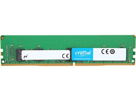 Crucial 4gb 288 Pin Ddr4 Sdram Ecc Registered Ddr4 2666 Pc4 21300