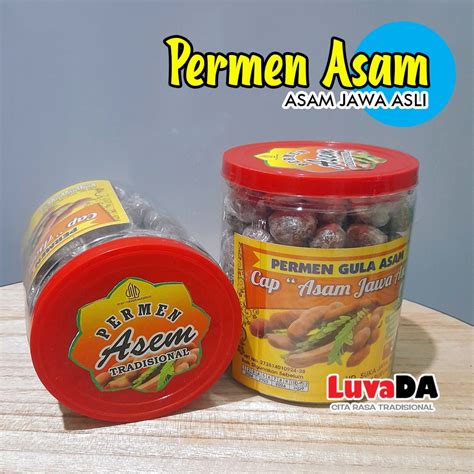Java Asem Candy Tamarind Sugar Delicious Candy Without Artificial Sweeteners Shopee Philippines