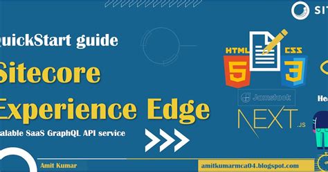 Quickstart Guide All About Sitecore Experience Edge Rsitecore