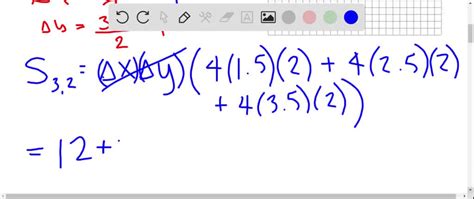 solved in exercises 3 6 compute the riemann sums for the double