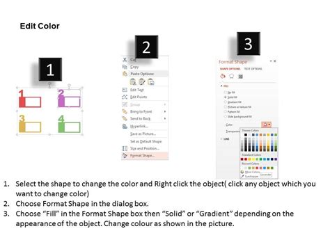 Four Staged Numeric Tags For Data Representation Powerpoint Template