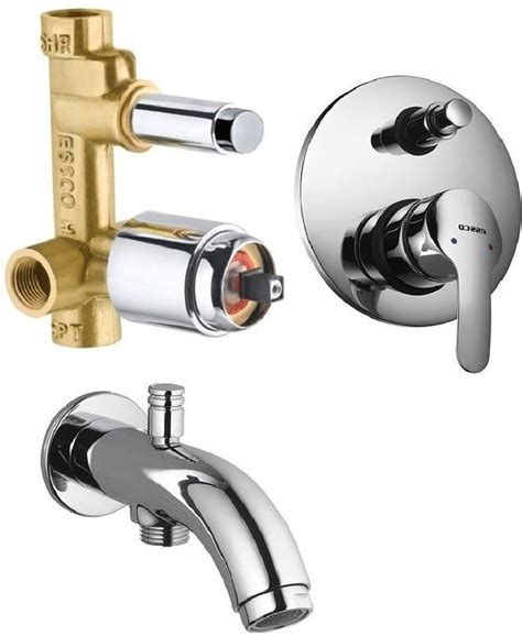 Essco Jaquar Group Cosmo Complete Diverter Set With Concealed Diverter