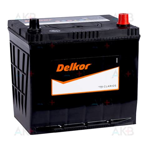 Купить Автомобильный аккумулятор Delkor 75D23L (65R 570A 232x173x225) с ...