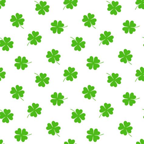 1100 4 Leaf Clover Outline Stock Illustrations Royalty Free Vector