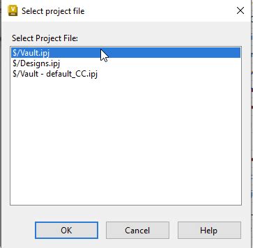 How To Quickly Change To Different Inventor Project File When Using Multiple Projects In Vault