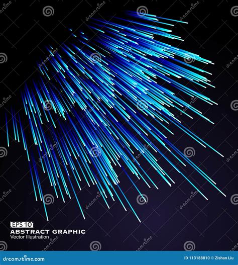 Radial Algorithm Computing Artificial Intelligence Cryptography Vector Illustration