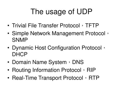 Ppt Tcp Udp Powerpoint Presentation Free Download Id 5444614