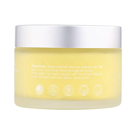 Detox Face Body Scrub Fight Inflammation With Hydration Logic Body