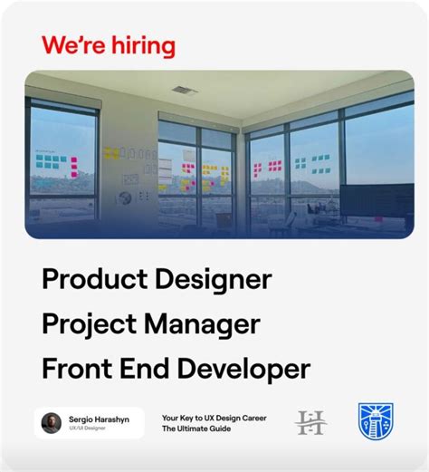 Sergio Harashyn On Linkedin Hiring Uxui Projectmanager Frontend