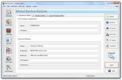Tweakui Windows Tweakui Software Tools For Ms Windows