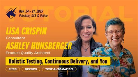 Holistictesting Continuousdelivery Devops Testautomation Agile Testing Days Nov 24