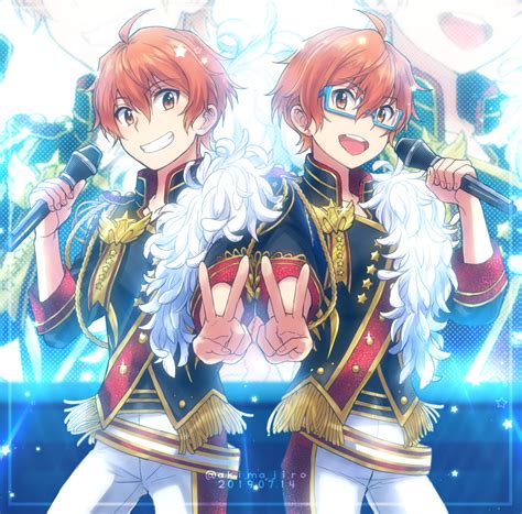 Aoi Yusuke And Aoi Kyosuke Idolmaster And 1 More Drawn By Akimajiro